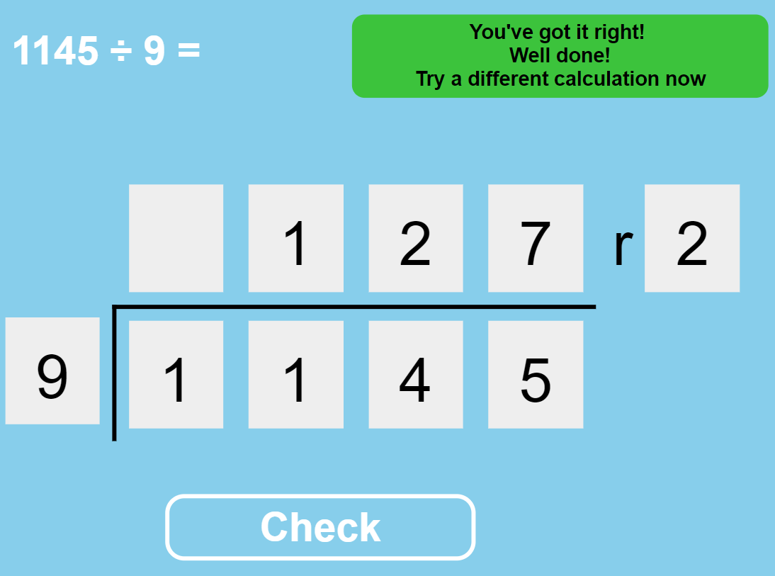 Calculation Checkers – Mark Weddell – Maths Zone Cool Learning Games