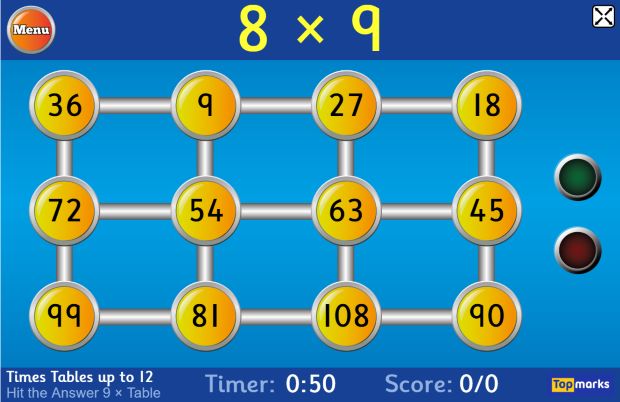 Hit The Button Topmarks Maths Zone Cool Learning Games Hit The Button Topmarks Maths Zone Cool Learning Games