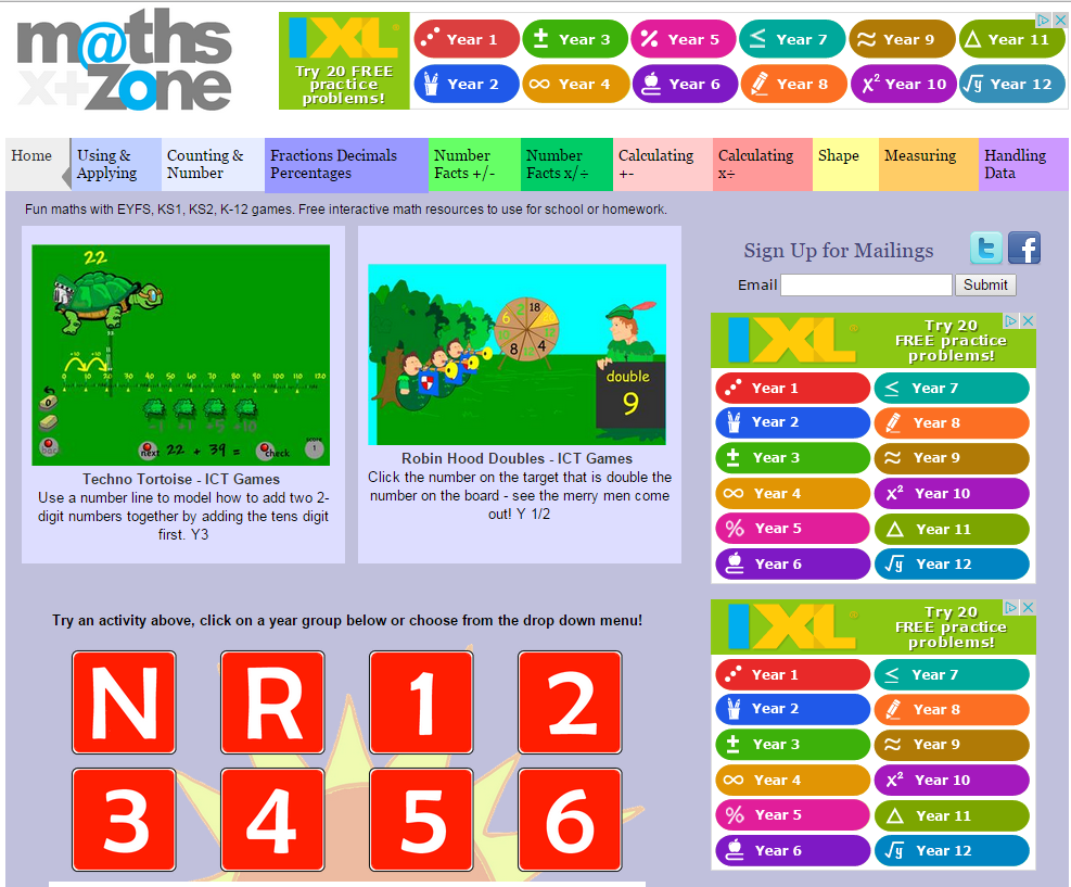 mathszone[1] – Maths Zone Cool Learning Games