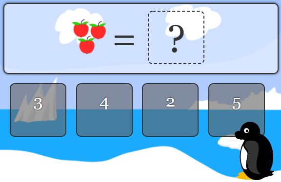 penguinsteps – Maths Zone Cool Learning Games