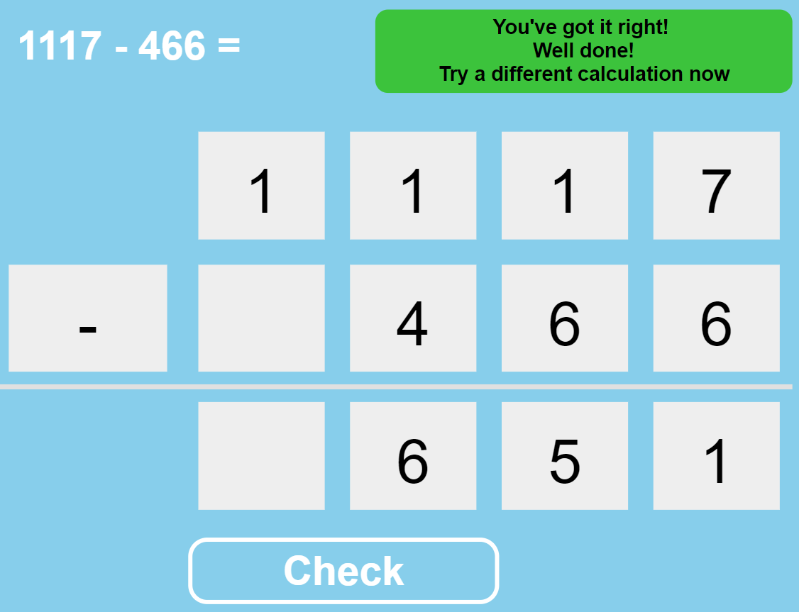Calculation Checkers – Mark Weddell – Maths Zone Cool Learning Games